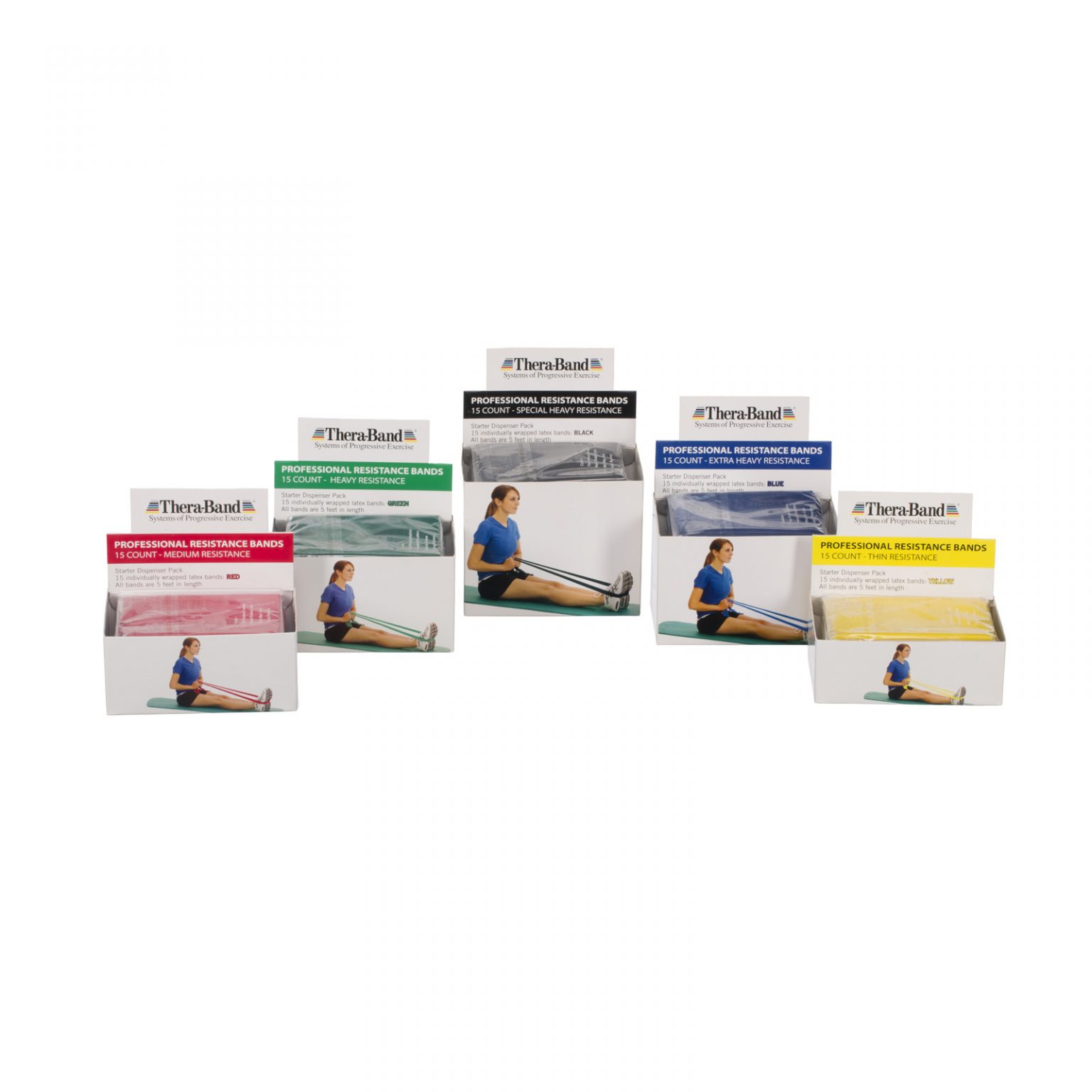 Thera-Band Exercise Bands Medium-1m (Green ) – Medi-Care Estore