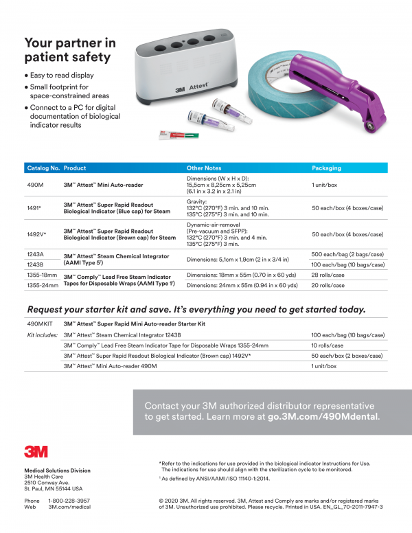 3M Attest Mini Auto-reader 490M – Medi-Care Estore